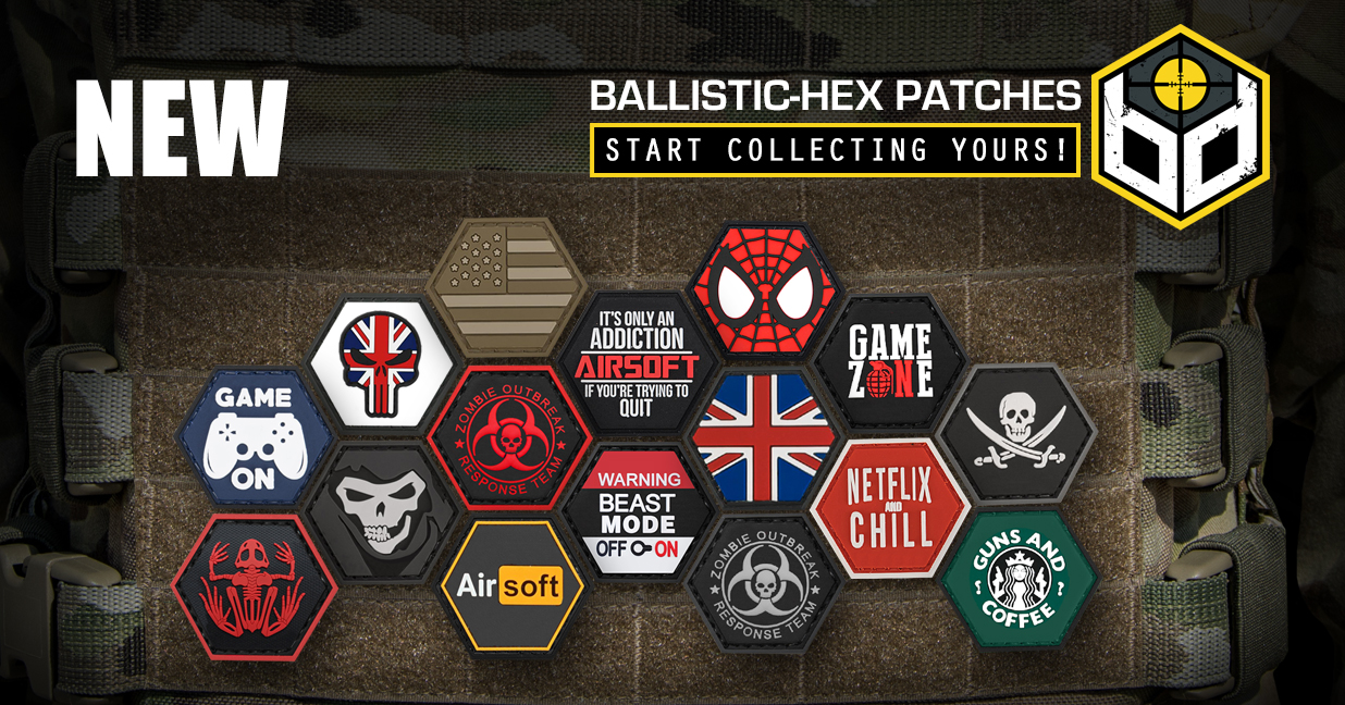 Ballistic Designs - Custom Patches, PVC Patches and Gun Stencils